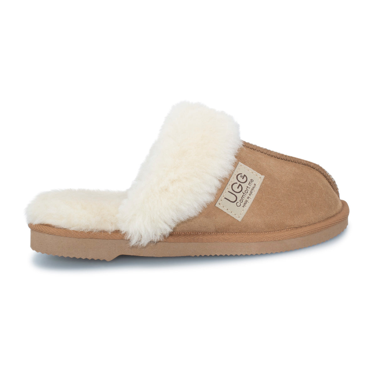 Australian Made Fur Trim UGG Scuffs – Essentials Range | Comfort Me